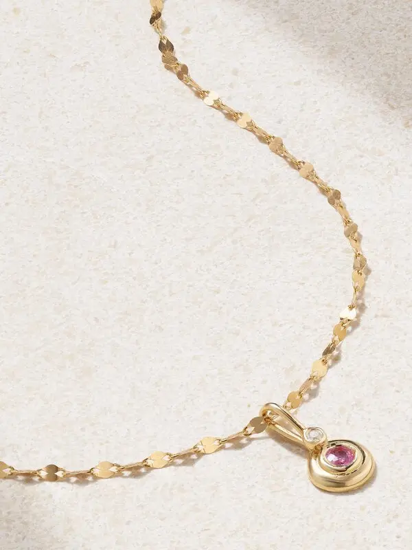 STONE AND STRAND 10-karat Sapphire And Diamond Choker