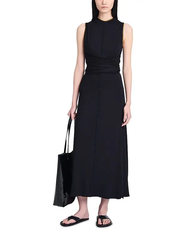 Proenza Schouler White Label Beatrice Dress In Black - 80% Off |  Editorialist