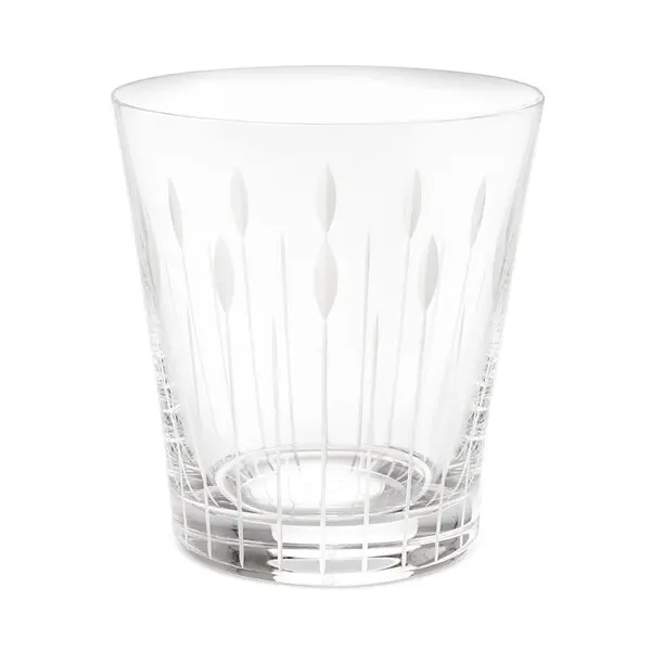 Lalique Lotus Buds Tumbler - Clear