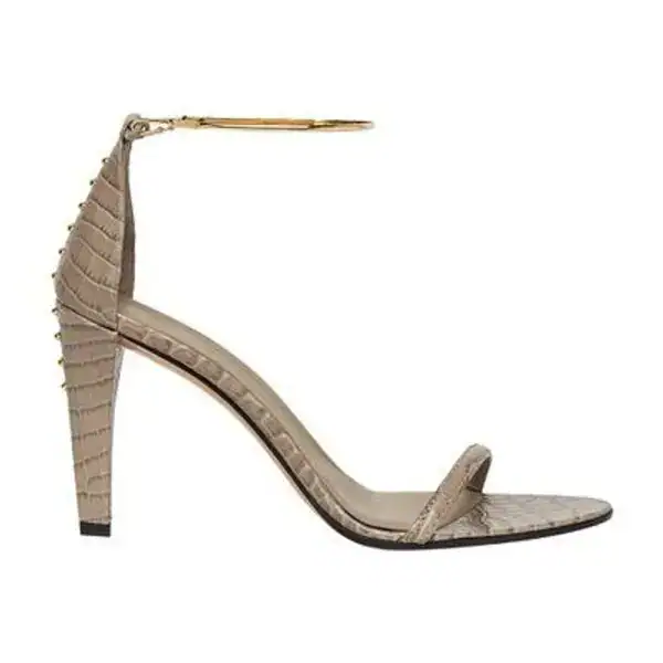 Fendi Filo Sandals - Beige | Editorialist