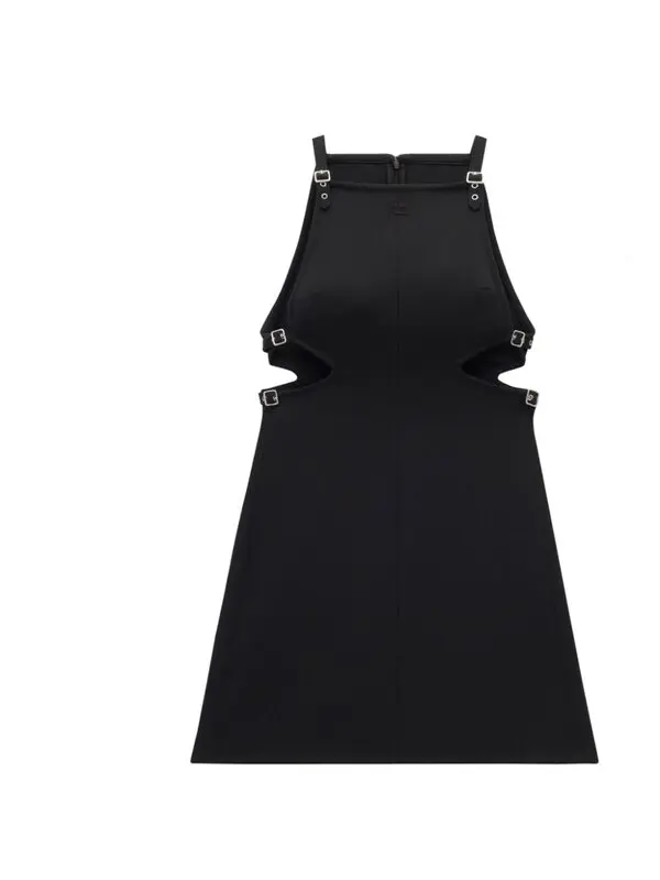 COURREGES Buckle-detail Shift Dress