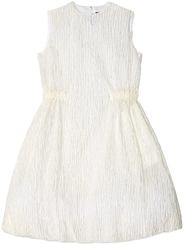 Noir Kei Ninomiya Crinkled Sleeveless Minidress