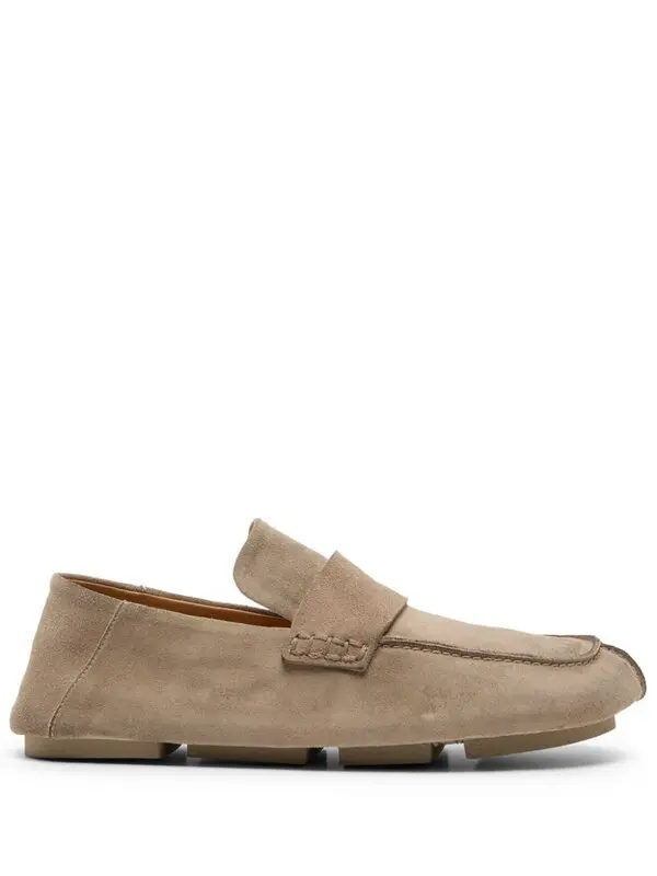 Marsèll Toddone Suede Loafers - Neutrals