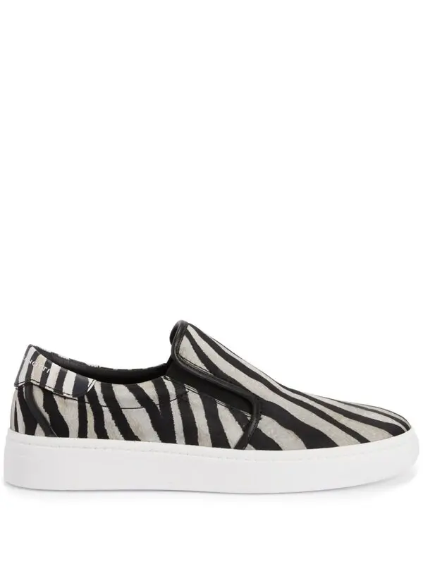 GIUSEPPE ZANOTTI Zebra-print Sneakers