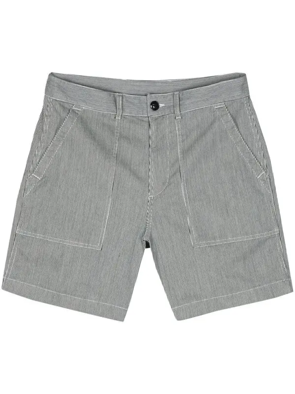 Woolrich Striped Bermuda Shorts - Blue