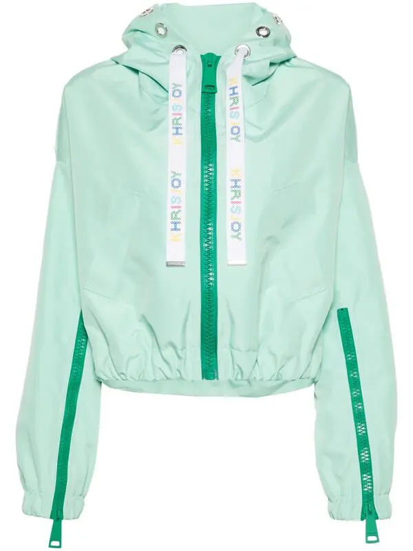 Khrisjoy Cropped Windbreaker