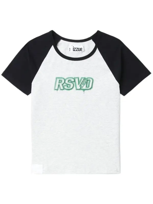 Izzue Logo-print Colourblock T-shirt