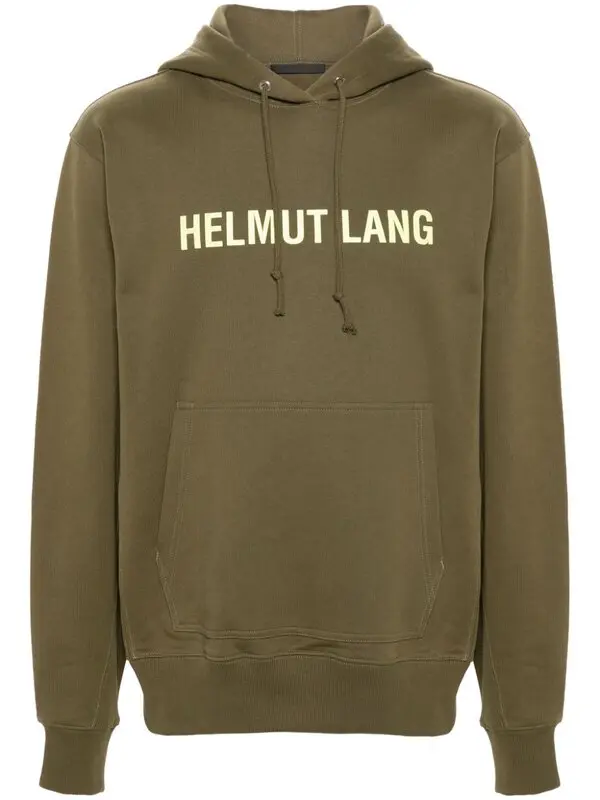 Helmut Lang Logo-print Cotton Hoodie