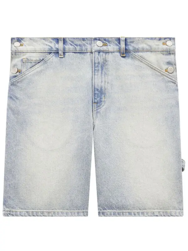 COURREGES Sailor Denim Shorts