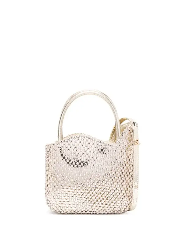 LE SILLA Ivy Rhinestone-mesh Tote Bag