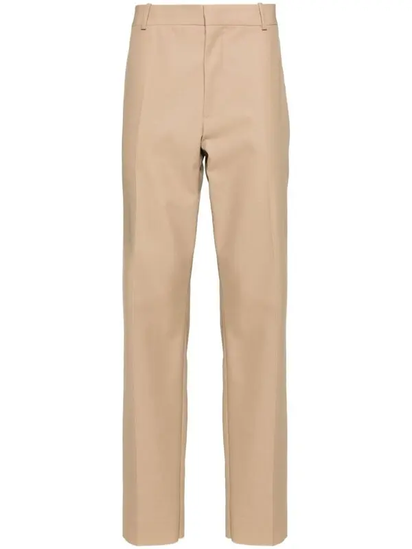 Alexander McQueen Mid-rise Tailored Twill Trousers