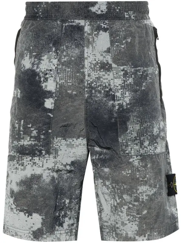 Stone Island Digital Camo Shorts
