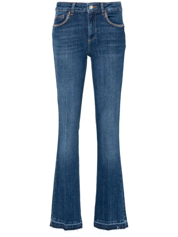 Liu Jo High-rise Straight-leg Trousers