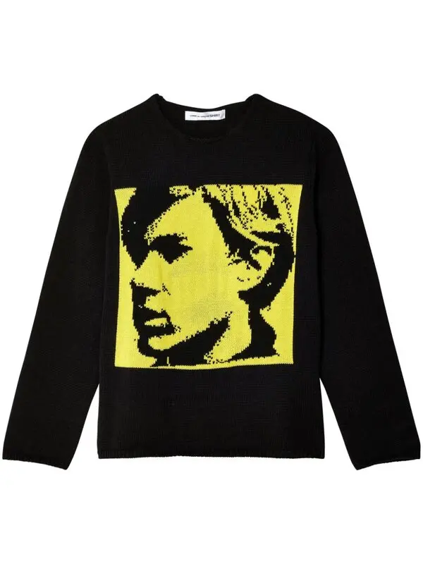 Comme Des Garçons Graphic-print Jumper