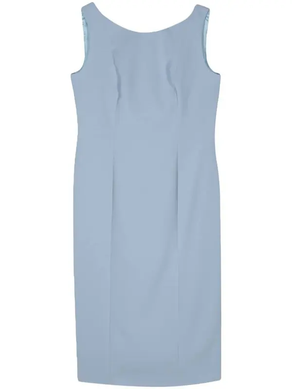 FELY CAMPO Bow-detailed Midi Dress