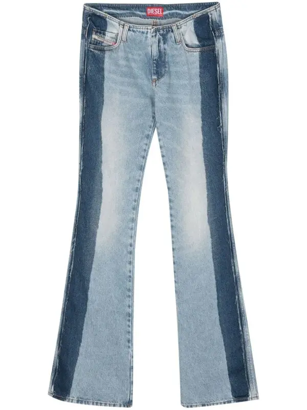 Diesel D-dale Low-rise Bootcut Jeans