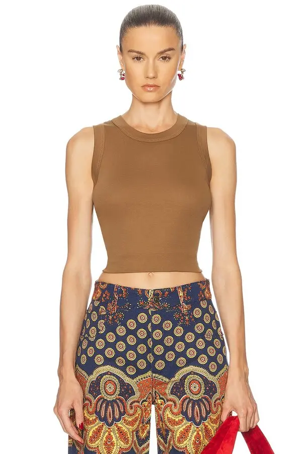 A.L.C. Hadley Tank Top - Aged Bronze