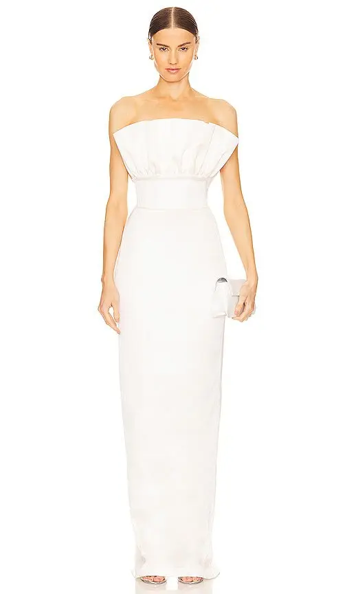 SAU LEE Noah Gown - Ivory