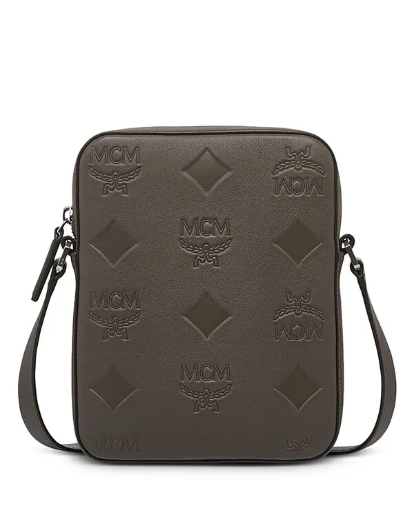 Mcm Klassik Crossbody Bag - Morel Grey