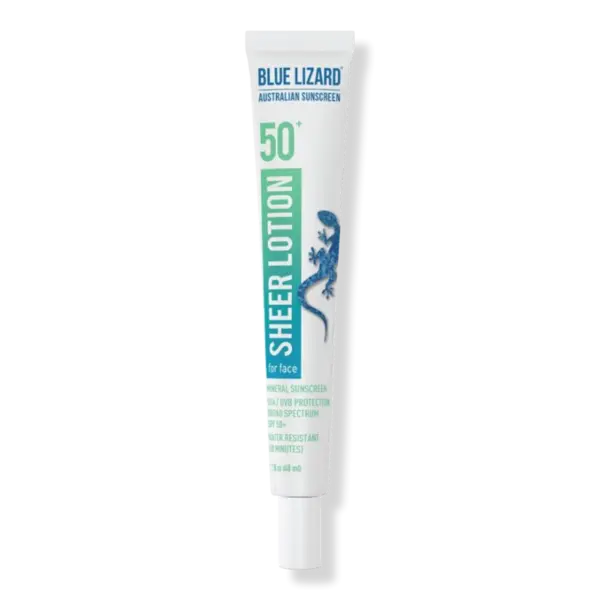 BLUE LIZARD AUSTRALIAN SUNSCREEN Sheer Mineral Sunscreen Lotion For ...