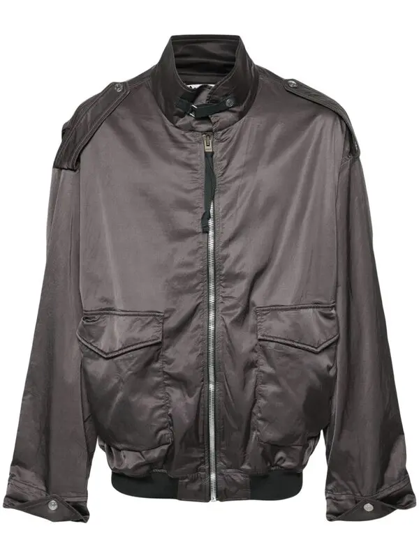 Acne Studios Satin Bomber Jacket