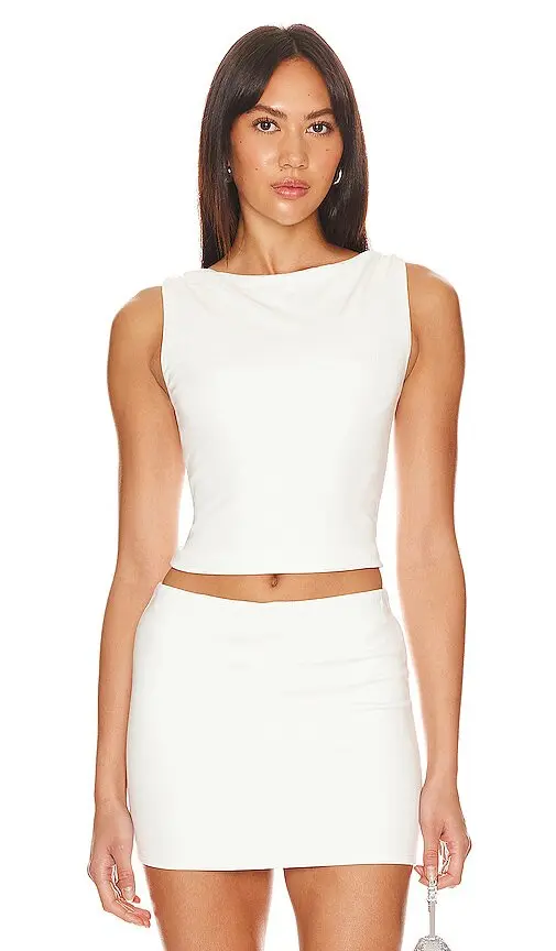 LOVERS AND FRIENDS X Anja Dujakoviä Lainey Top - White