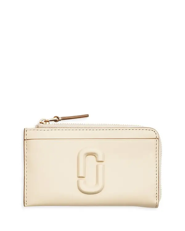 Marc Jacobs Top Zip Multi Wallet - Cloud White