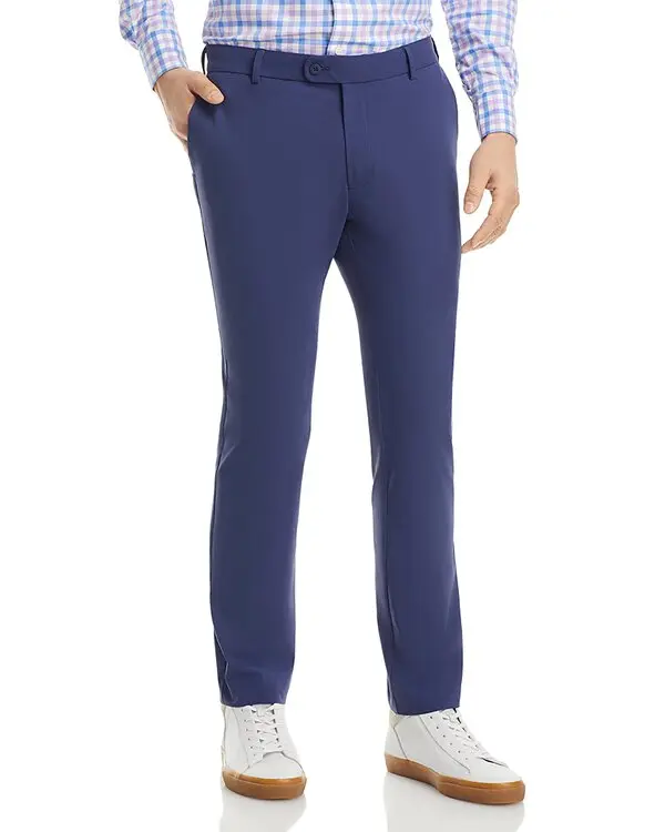 Peter Millar Crown Crafted Surge Performance Tailored Fit Trousers - Navy