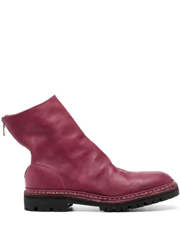 Guidi Zip-fastened Leather Boots