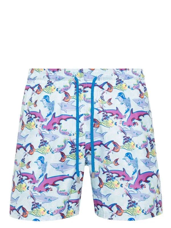 Vilebrequin Badehose Swim Shorts - Blue