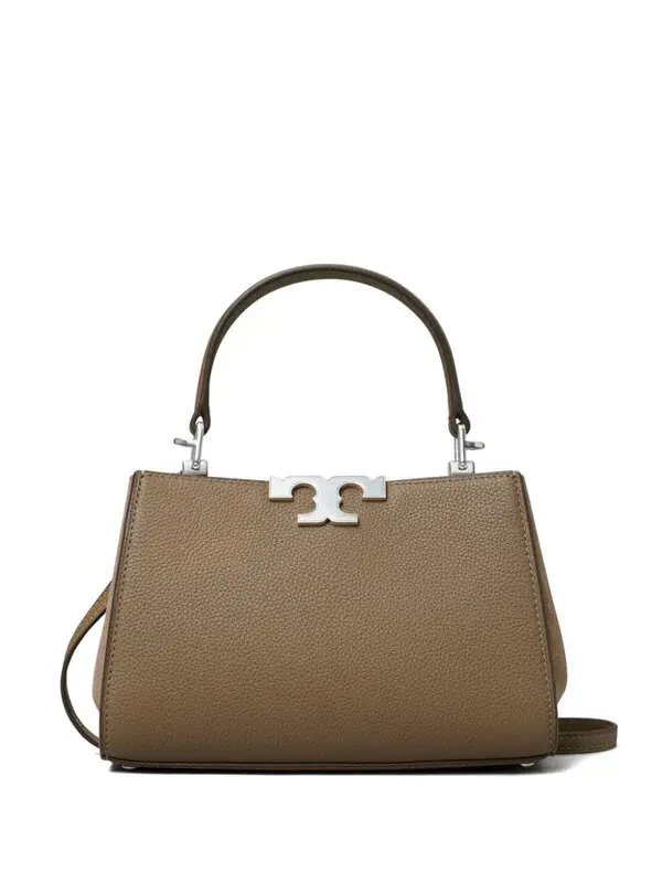 Tory Burch Mini Eleanor Leather Satchel - Brown