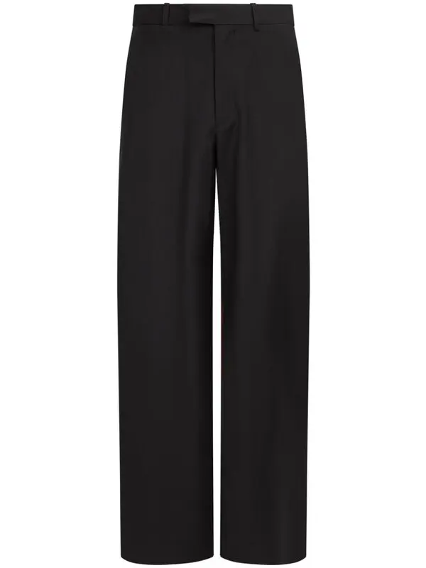 MAISON MARGIELA Tailored Wool-canvas Trousers