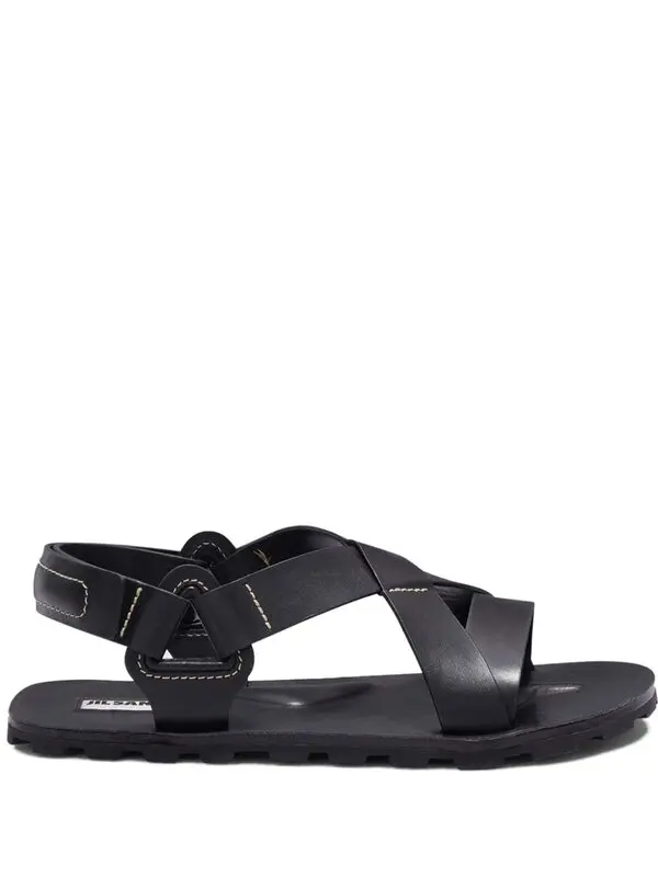 JIL SANDER Leather Sandals