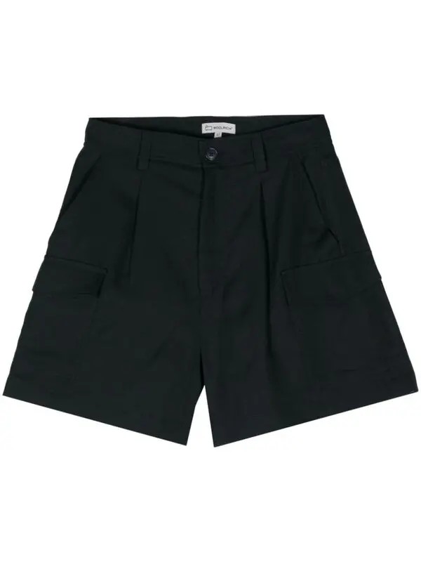 Woolrich High-waist Wide-leg Shorts