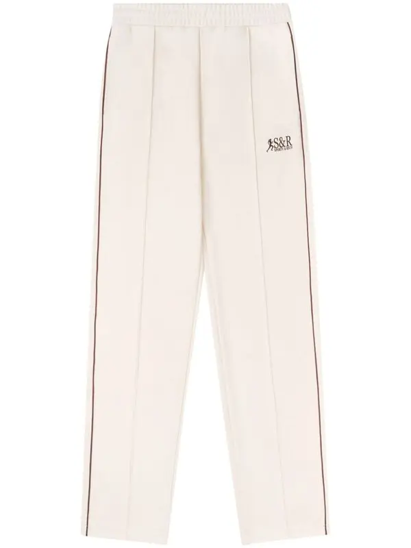 SPORTY & RICH Action Logo-print Track Pants