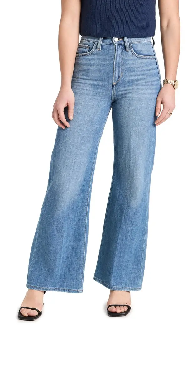 Joe's Jeans Mia High-rise Wide-leg Jeans - Hot Shot
