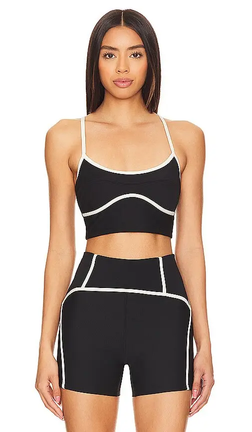 L*Space Revel Top - Black & Cream