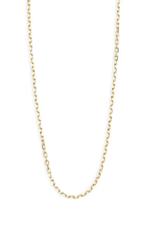 Argento Vivo 18k-plated Sterling Silver Chain Necklace
