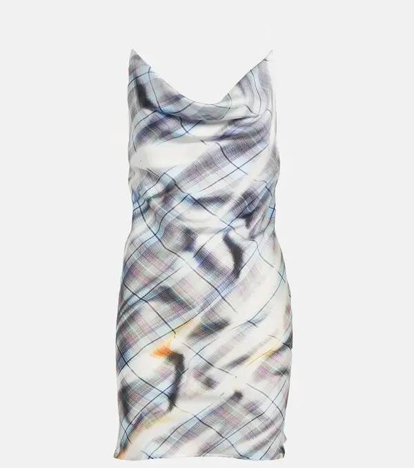 Y/project Invisible Strap Satin Slip Dress