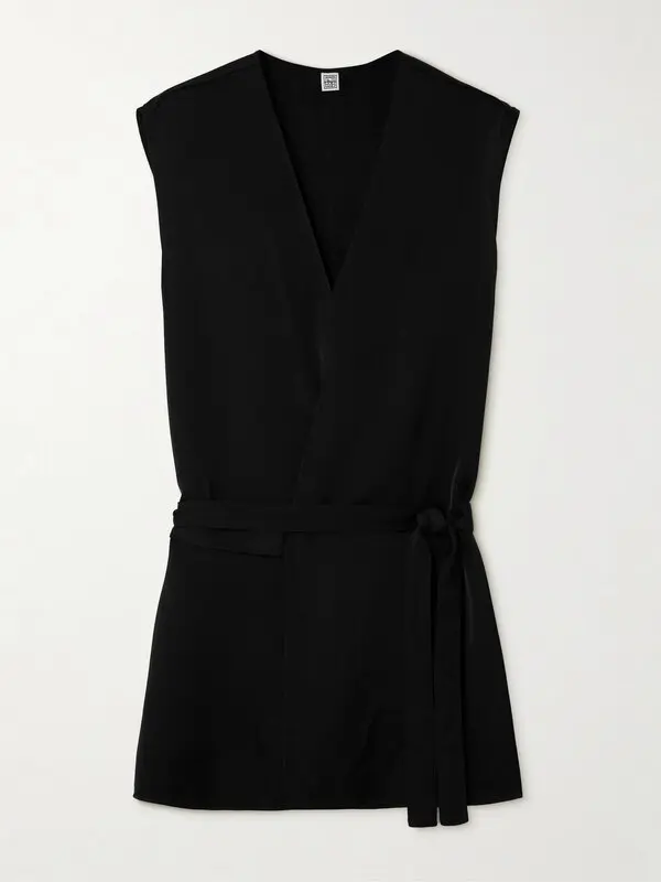 TOTÊME Twisted Satin Top
