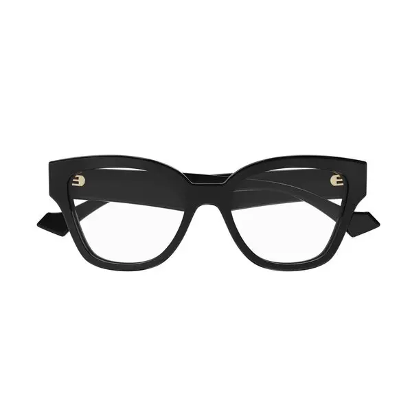 Buy Gucci Gg1424o Linea Gg Logo Eyeglasses - 001 Black At 33% Off ...
