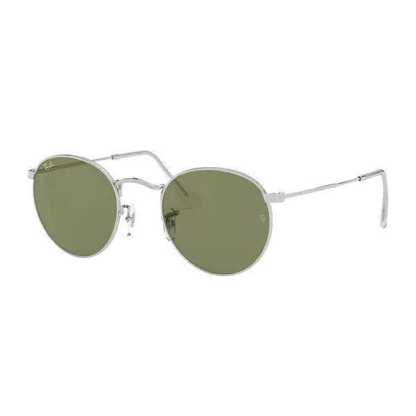 Ray-ban Round Metal Rb3447 Polarized Sunglasses - Gold