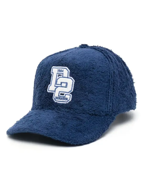 Dsquared2 College Terry-cloth Cap - Blue