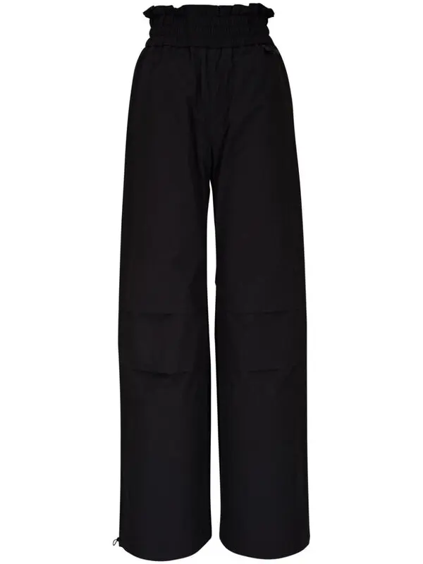 Moncler High-rise Wide-leg Trousers