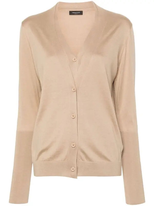 Fabiana Filippi Layered-detail Cardigan