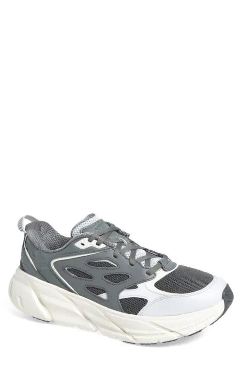 Hoka Clifton L Walking Sneaker - Asteroid / Alabaster