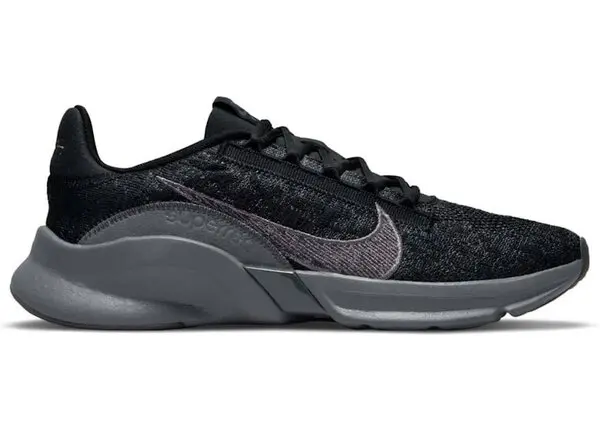 Nike Superrep Go 3 Flyknit - Black/anthracite/iron Grey