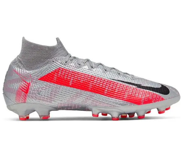 Nike Superfly Elite Ag Pro Sneakers - Metallic Bomber Grey/particle Grey/laser Crimson