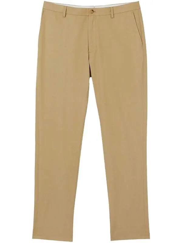 Burberry Icon Stripe Inside Detail Slim Fit Chinos