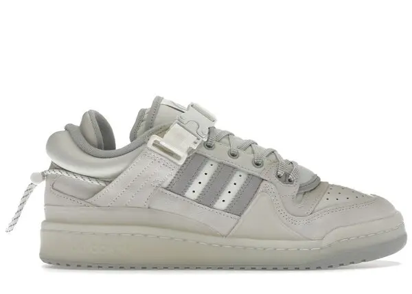 Adidas Forum Buckle Low Bad Bunny - Cloud White/clear Onix/chalk White